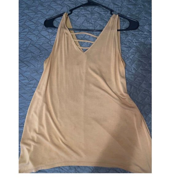 Tops | 5 For 2 Tan Top | Poshmark